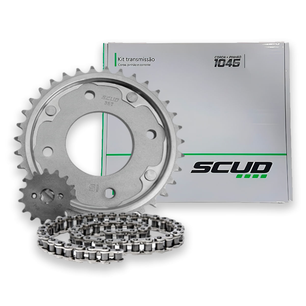 Kit Relação Biz 100 Até 2010 - Scud