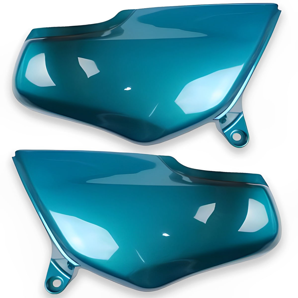 Tampa Lateral CG Titan 125 1999 Até 2000 Verde Metálico - MotoBR