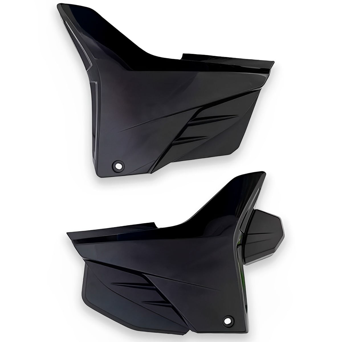 Tampa Lateral CG 160 Start 2018 Até 2023 Preto Injetado - MotoBR