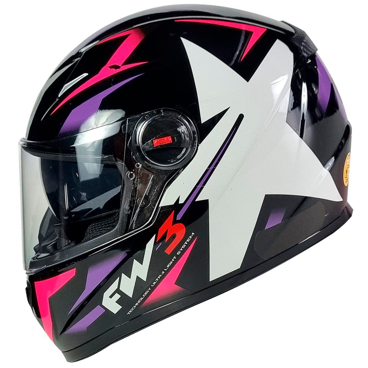 Capacete FW3 GTX Star - MotoBR